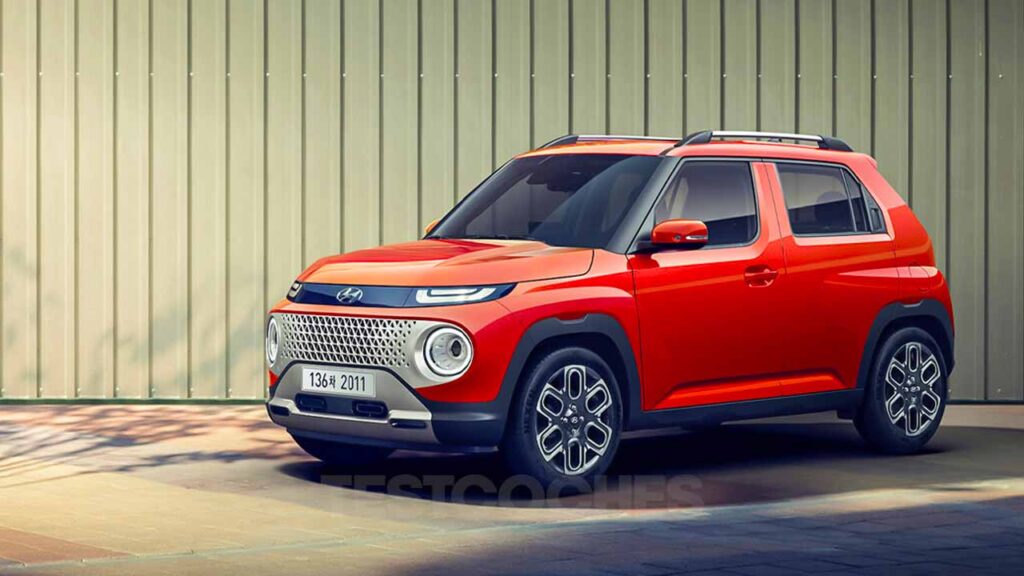 El Hyundai Casper eléctrico llega en 2024 por menos de 20.000€, directo ...