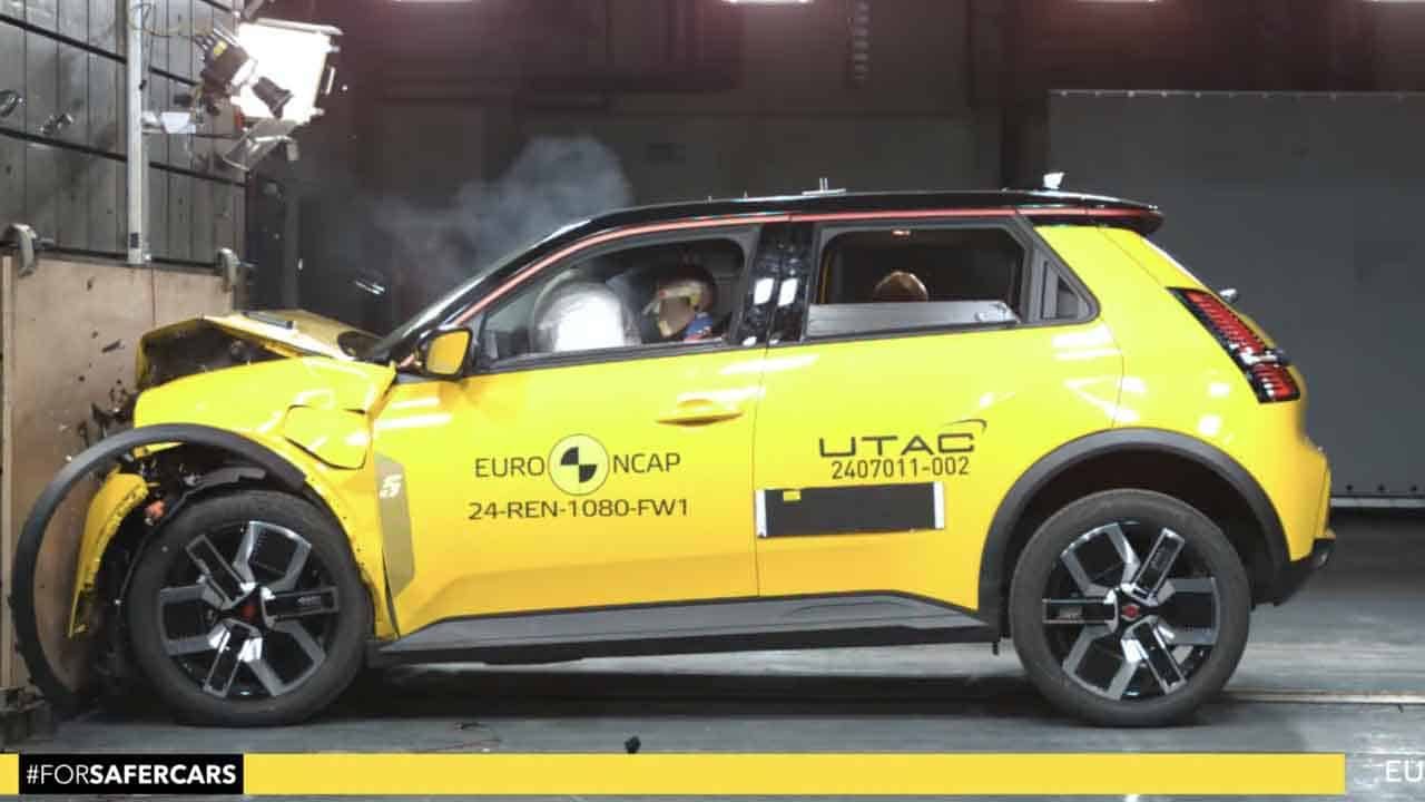 El Renault 5 decepciona en Euro NCAP con cuatro estrellas de puntuación