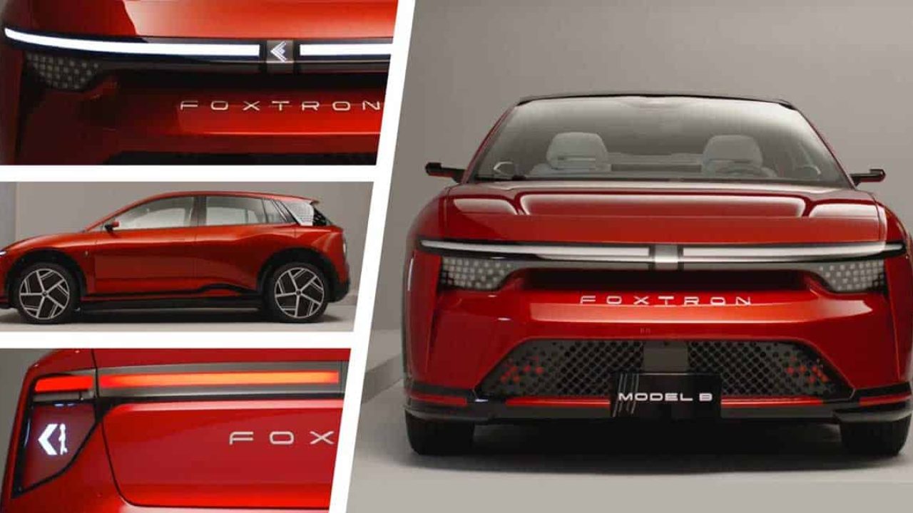 Así es el Foxtron Model B, una alternativa al MG 4 y el Volkswagen ID.3 ...